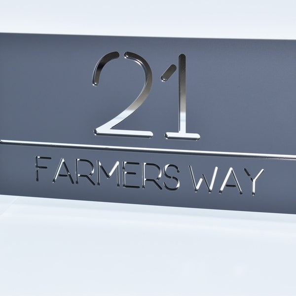 Modern House Signs - Etsy UK