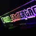 Triple Gamertag Light | Streamer Sign Light | Large Custom Light ...