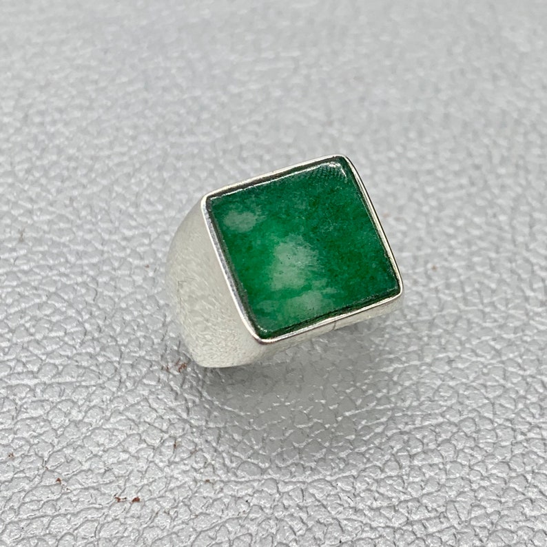 Pinky Rings With Stones, Round and Square in 925 Silver - Etsy