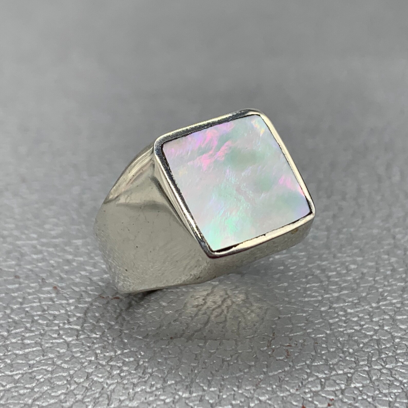 Pinky Rings With Stones, Round and Square in 925 Silver - Etsy