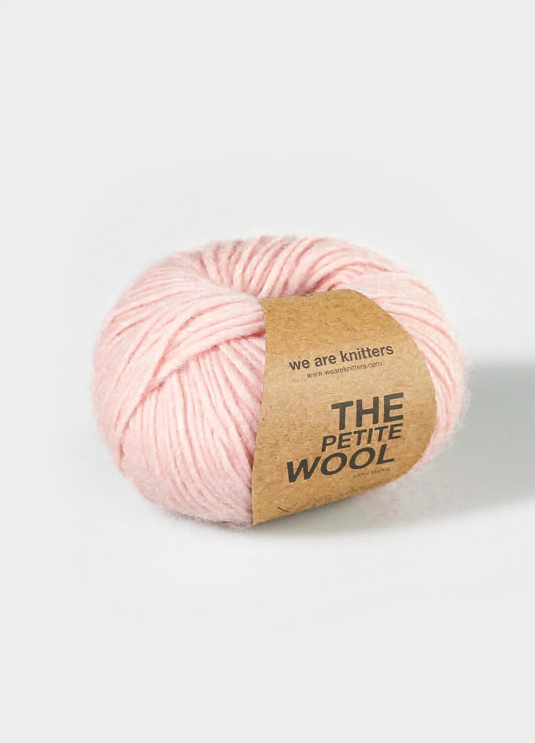Petite Wool From We Are Knitters in Millennial Pink Color, Peruvian ...