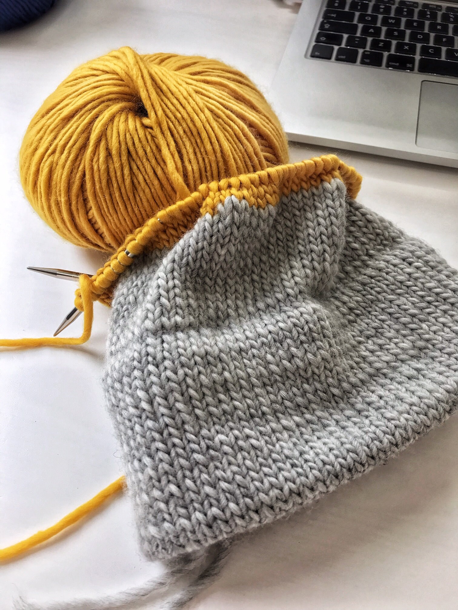 Double Brim Beanie Knitting Pattern, Extra Warm Merino Hat Tutorial ...