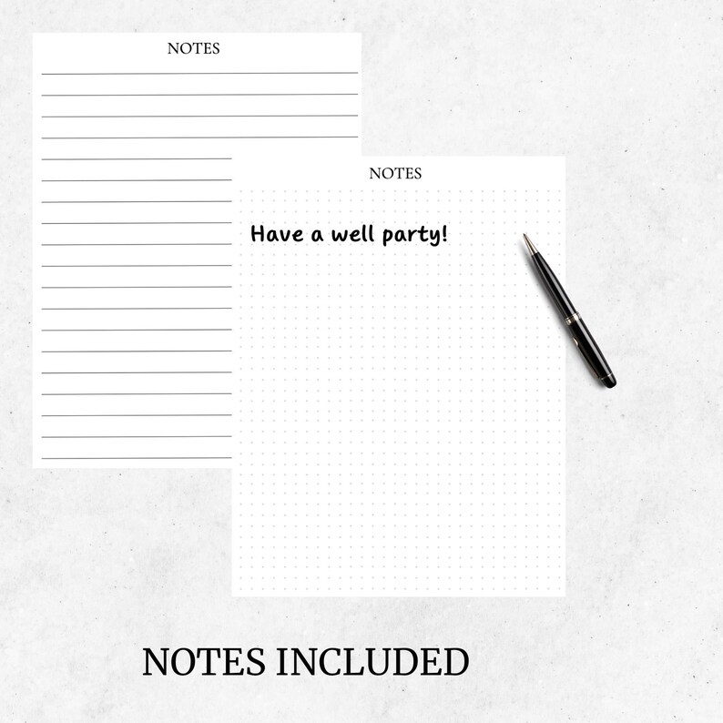 Birthday Party Checklist Printable, Party Planner Printable, Birthday ...