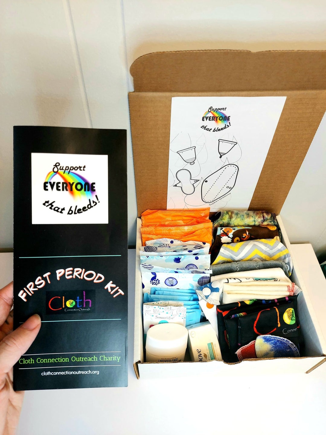 First Period Kit - Inclusive. - Etsy
