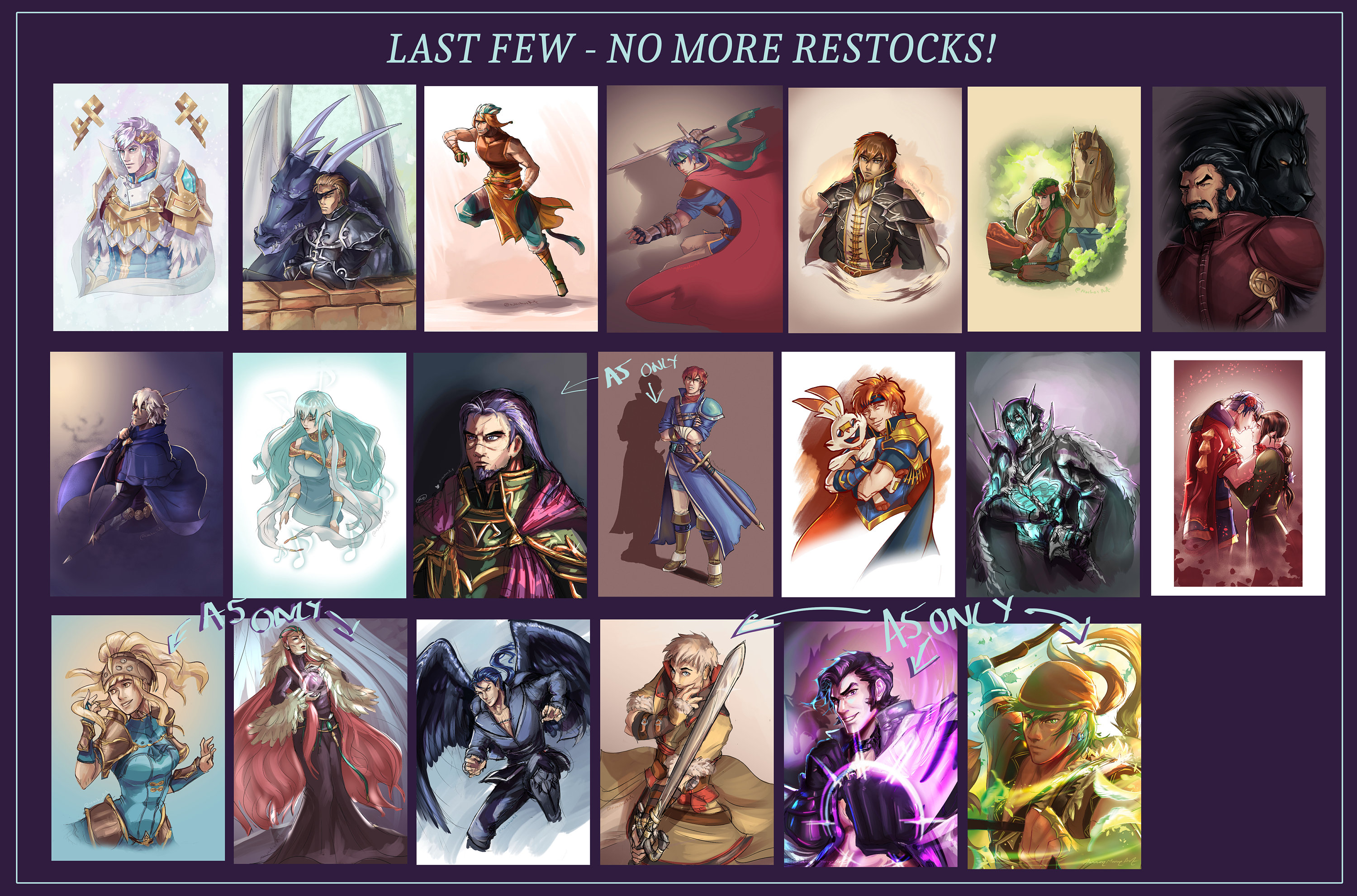 Fire Emblem Art Prints - Etsy