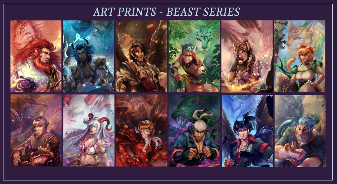 Fire Emblem - Beast Portrait Series - Etsy