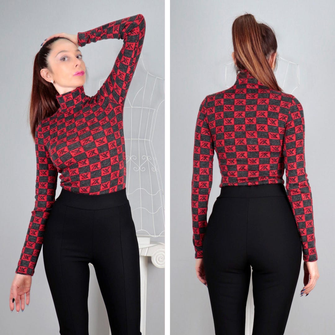 Wintry Soft Wool Turtle Neck Blouse, Cozy Warm Blouse, Bonelli Fashion ...