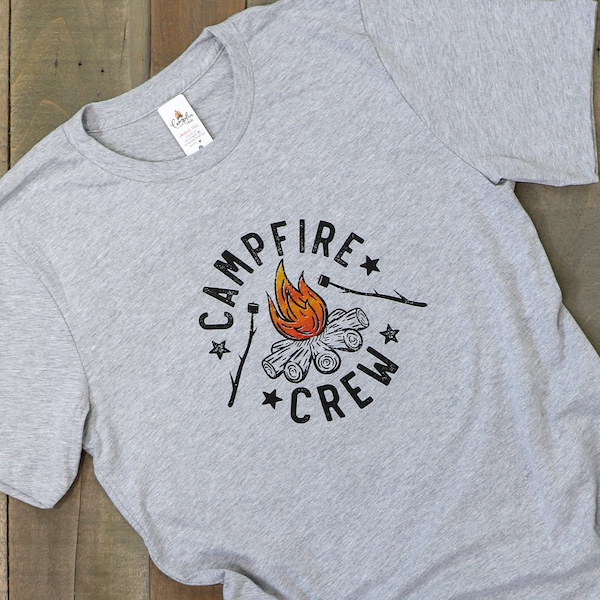 Campfire Crew Shirt - Etsy