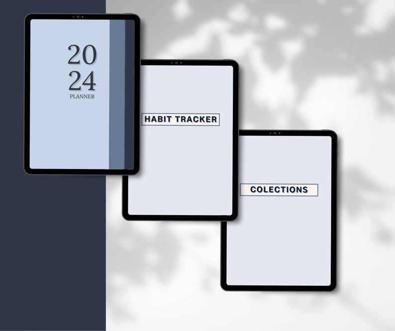 Digital Planner, Goodnotes Planner 2024 PORTRAIT Digital Planner, Daily ...