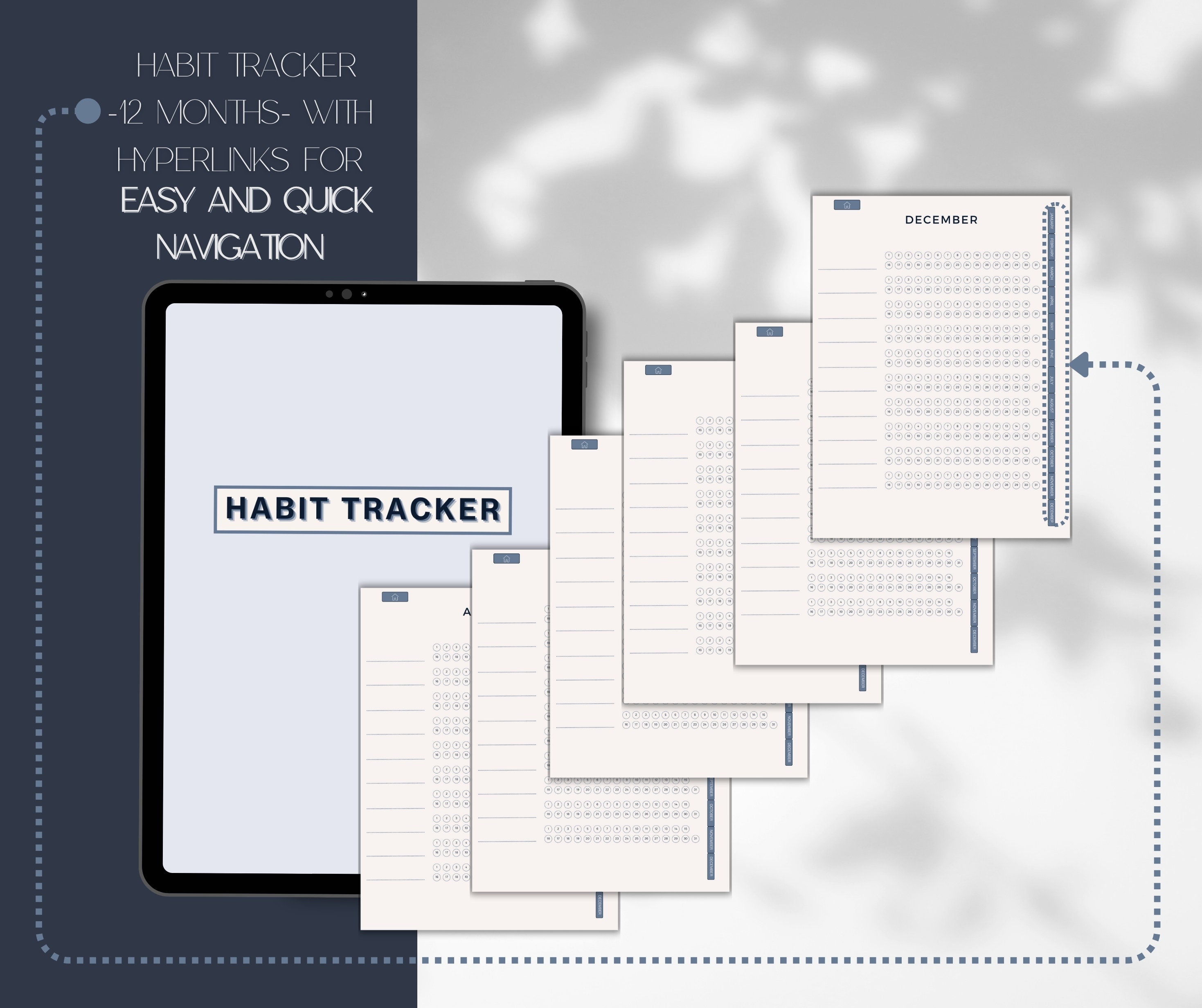 Digital Planner, Goodnotes Planner 2024 PORTRAIT Digital Planner, Daily ...