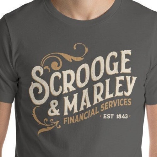 Scrooge and Marley T Shirt Christmas Carol T Shirt Ebenezer - Etsy