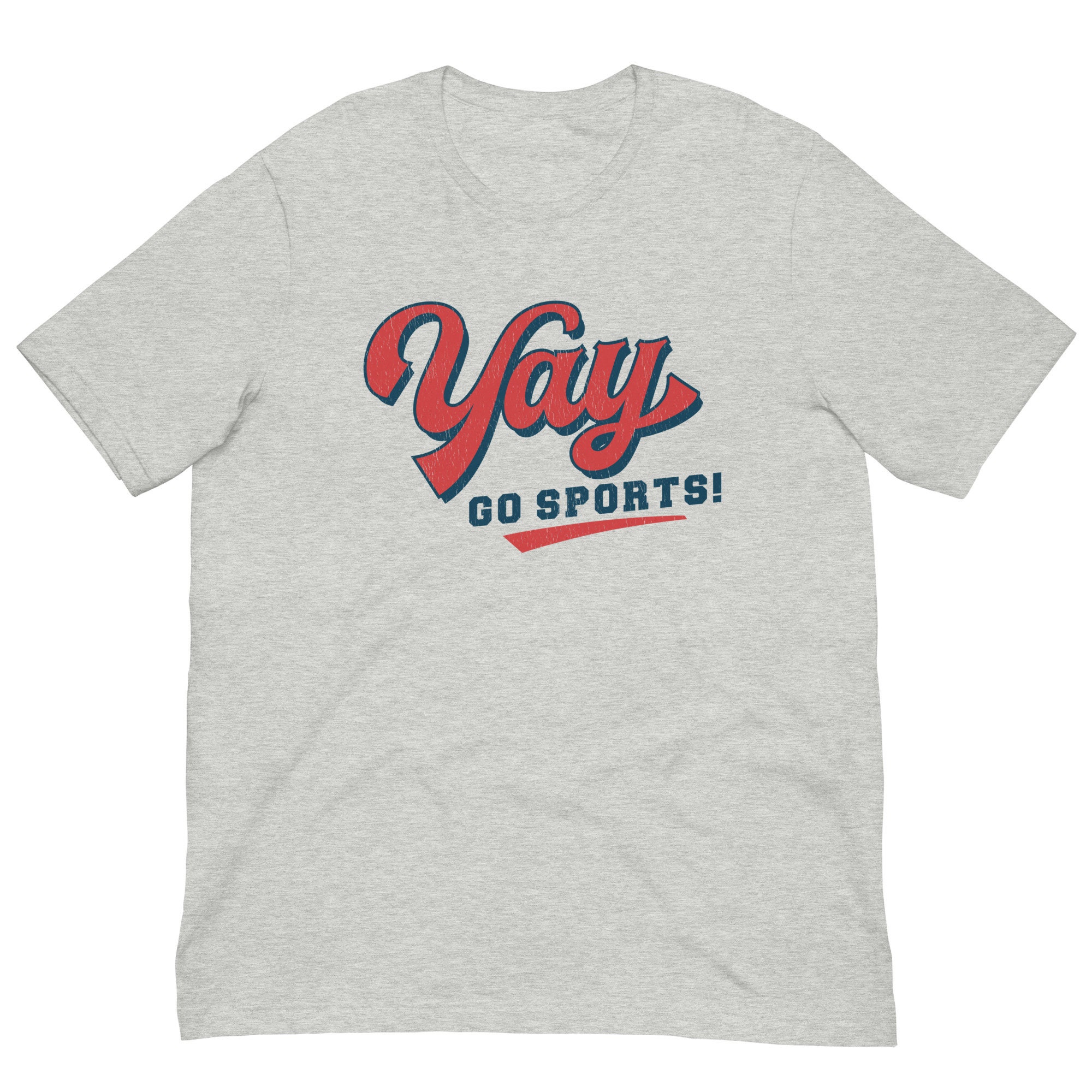 Vintage Yay Go Sports T-shirt, Sarcastic Sports T-shirt, Yay Go Team ...