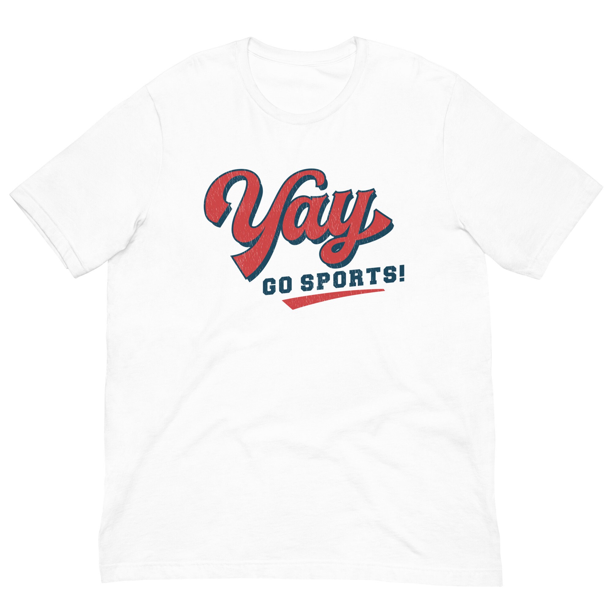 Vintage Yay Go Sports T-shirt, Sarcastic Sports T-shirt, Yay Go Team ...