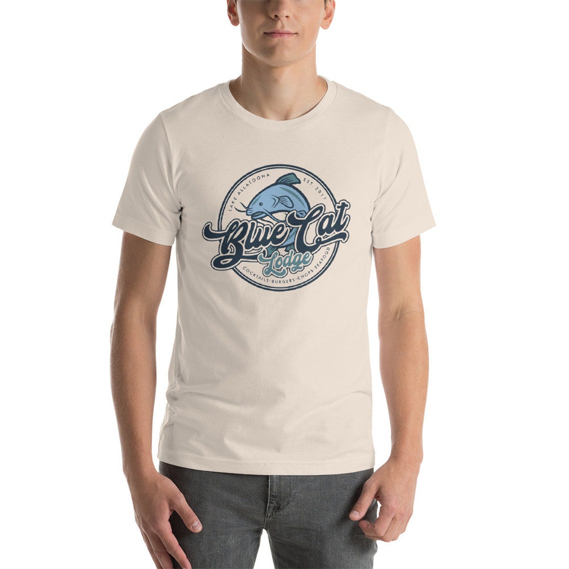 Blue Cat Lodge Ozark T Shirt, Ozark Show T Shirt, Ozark the Blue Cat ...