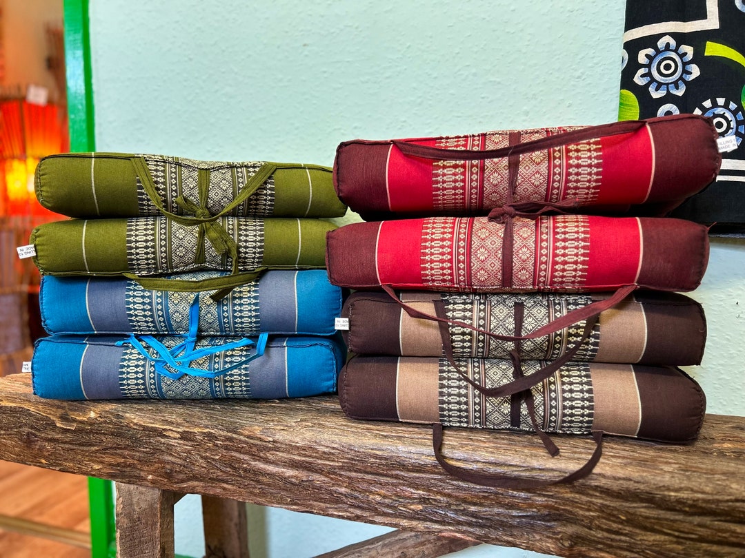 Foldable Yoga Cushion Meditation Cushion Thick Thai Chair Pad Cushion ...