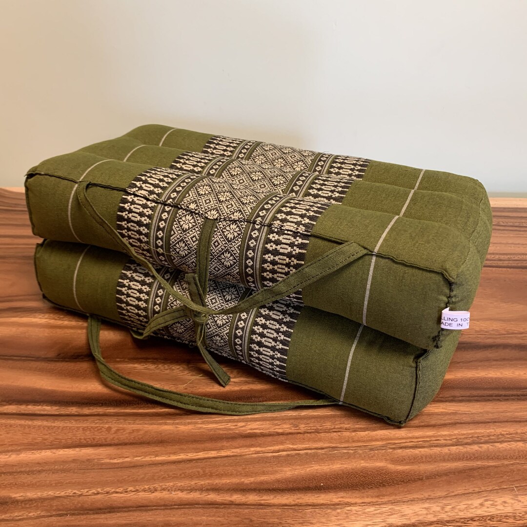 Foldable Yoga Cushion Meditation Cushion Thick Thai Chair Pad Cushion ...