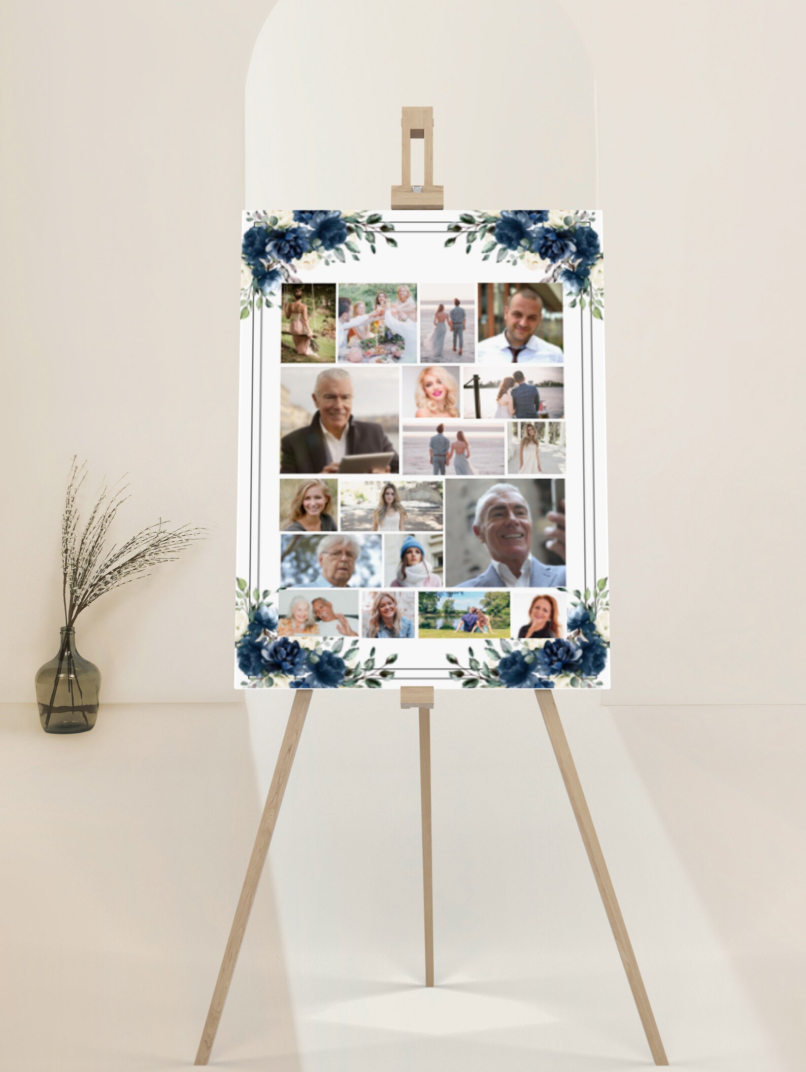Funeral Poster Photo Display Set of 3 Celebration of Life - Etsy