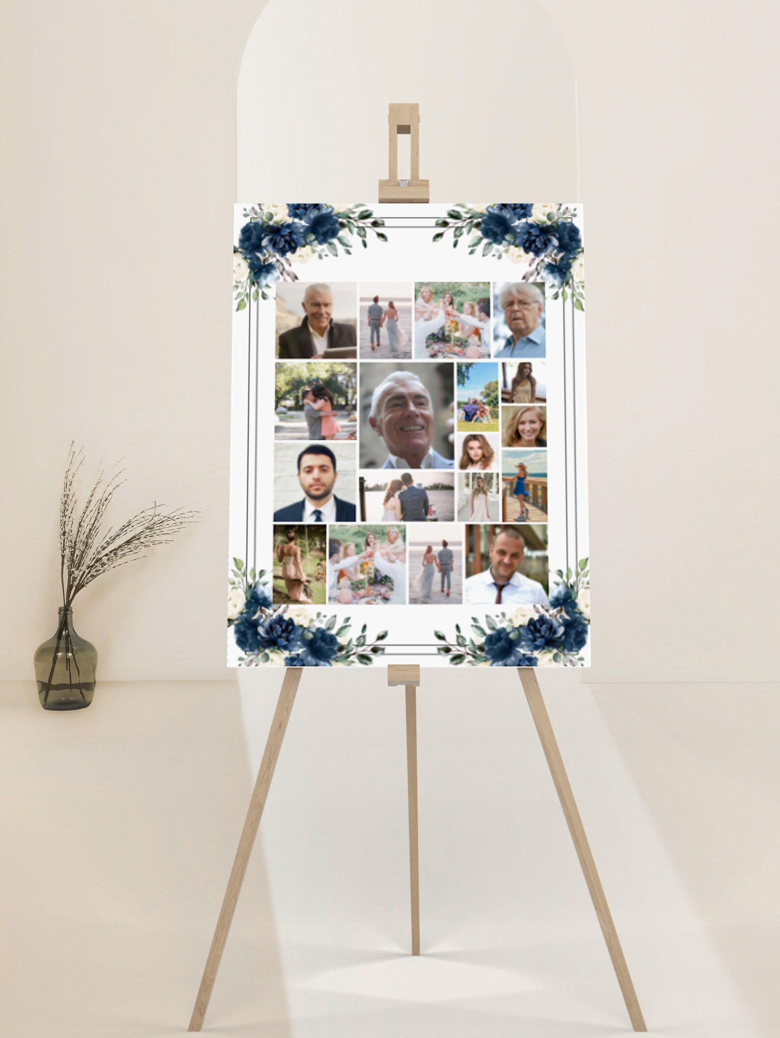 Funeral Poster Photo Display Set of 3 Celebration of Life - Etsy