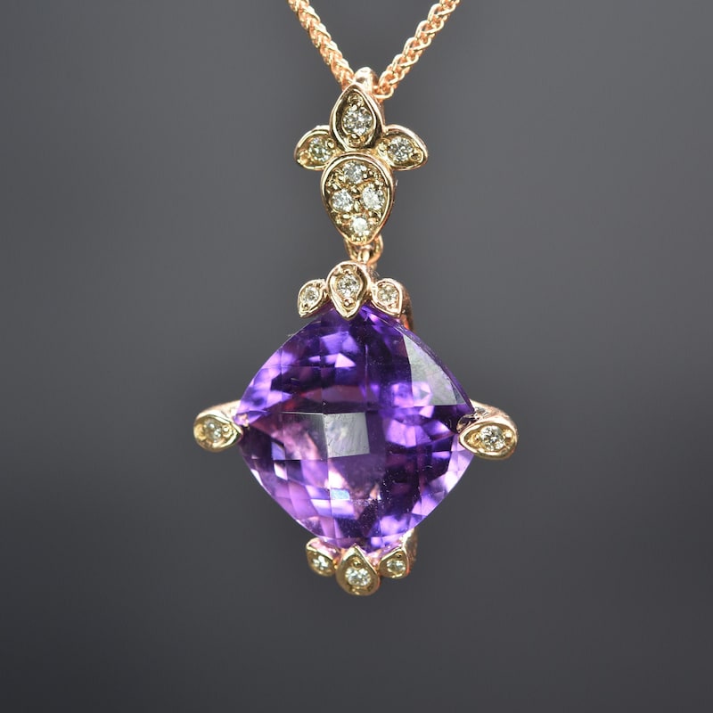 Amethyst Jewelry - Etsy