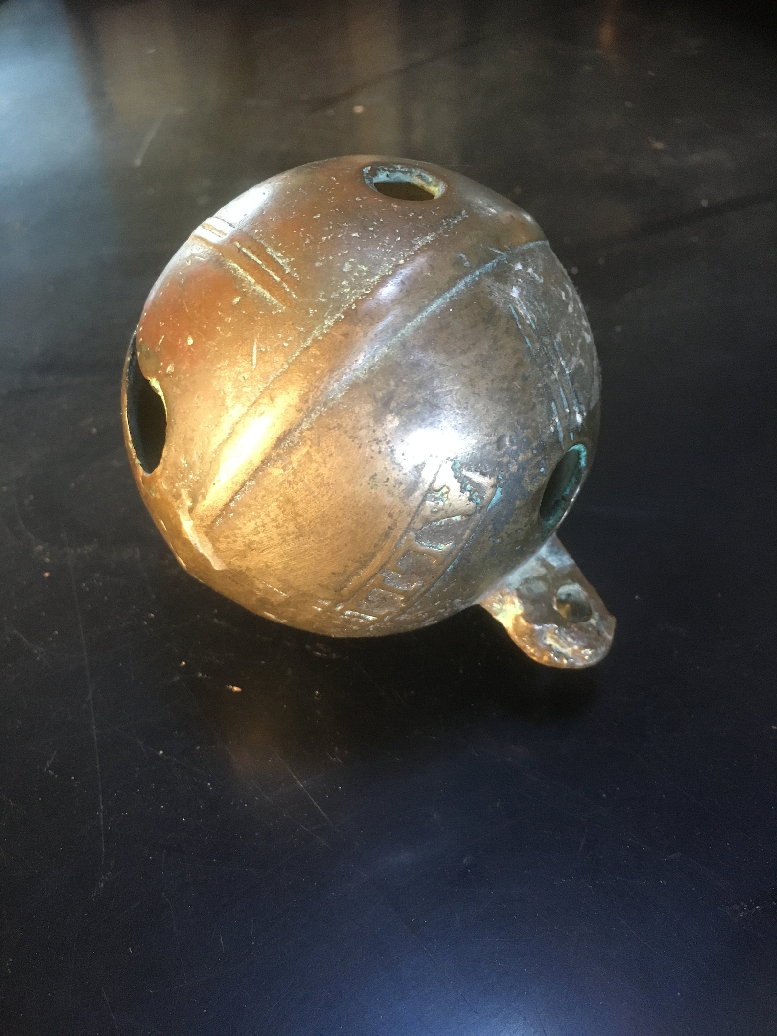 Buy Antique Bronze Crotal Bell. Animal Bell Online in India - Etsy