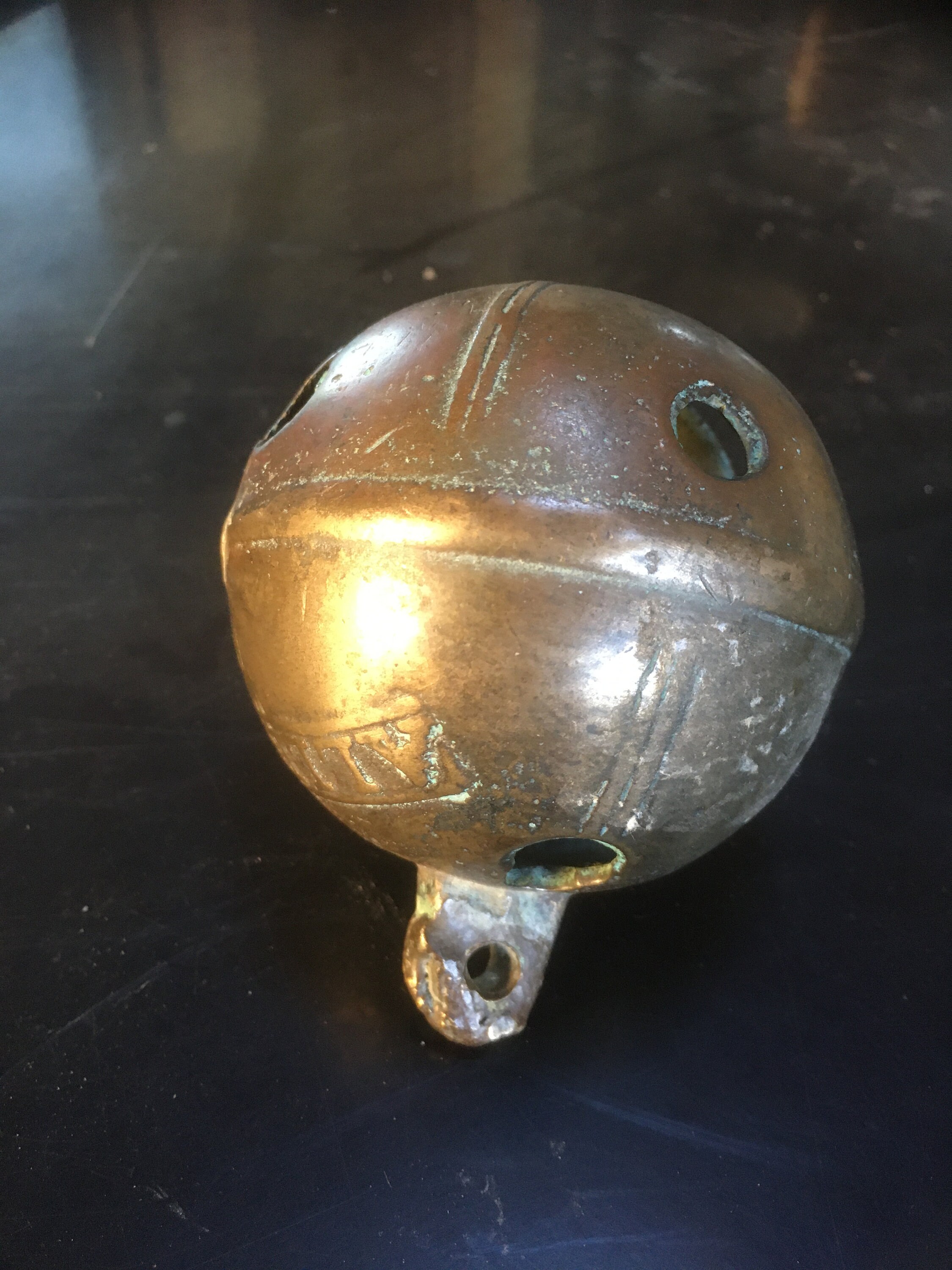 Antique Bronze Crotal Bell. Animal Bell - Etsy