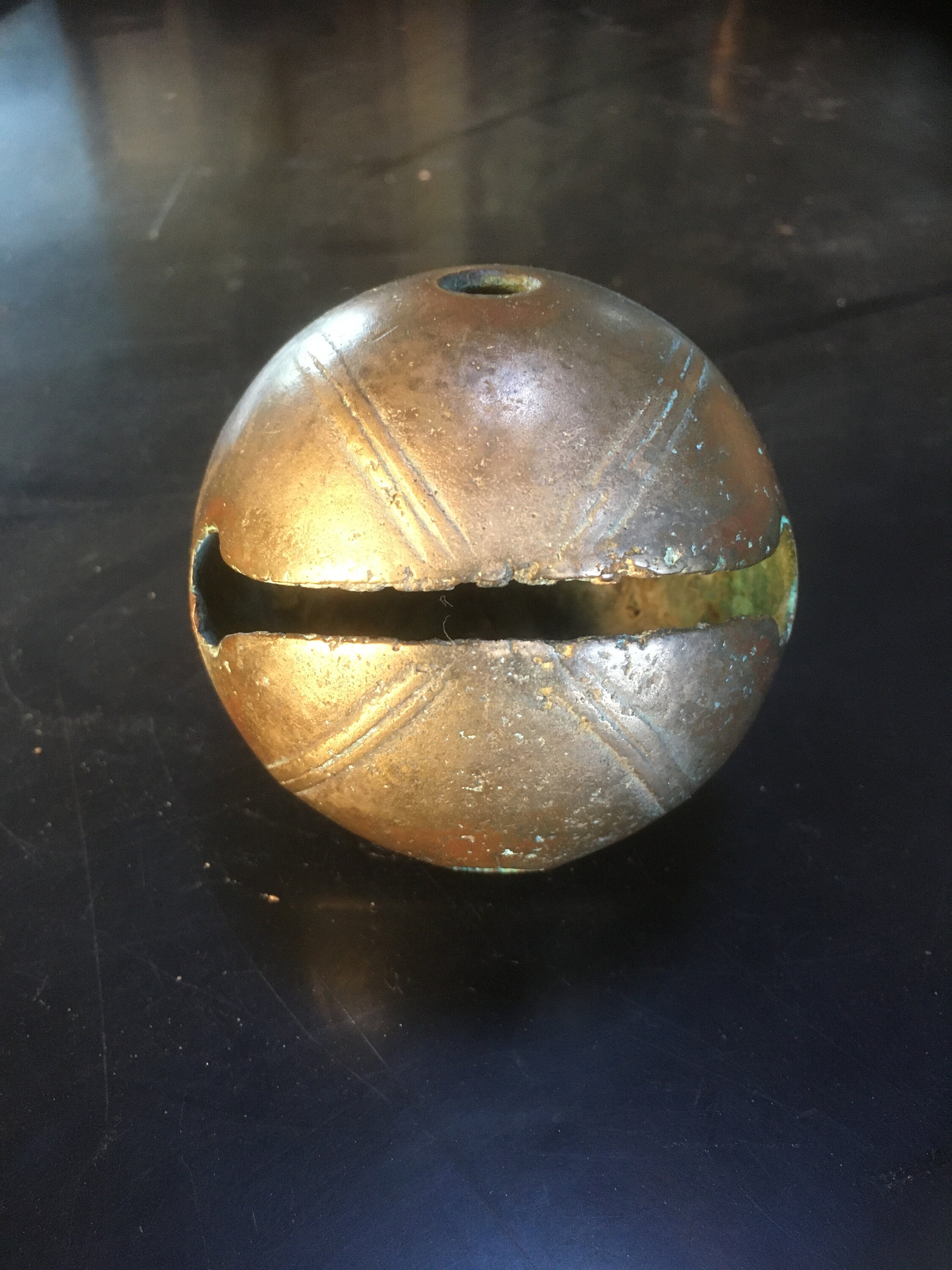Antique Bronze Crotal Bell. Animal Bell - Etsy