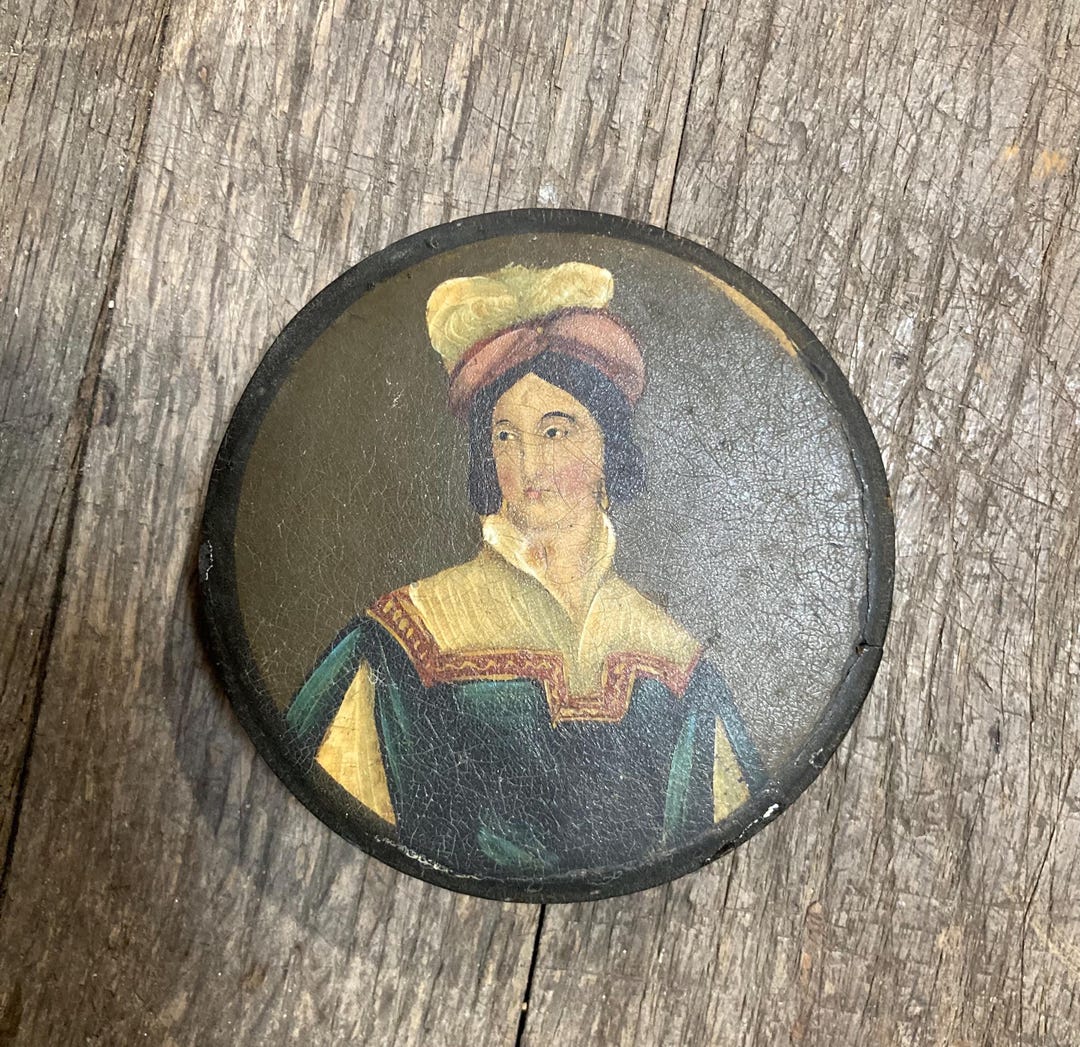 Regency Papier Mâché Snuff Box. - Etsy