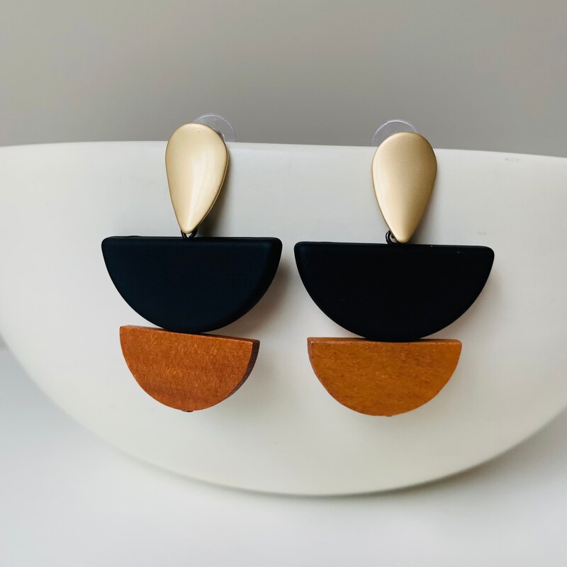 Modern Earrings - Etsy