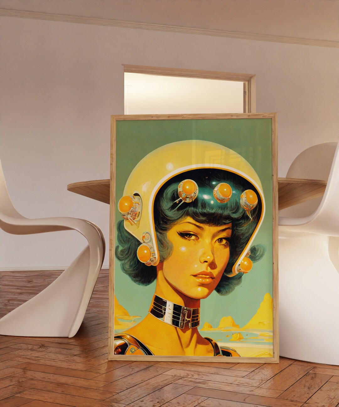 Cyborg Chick Wall Art (digital Download) - Etsy