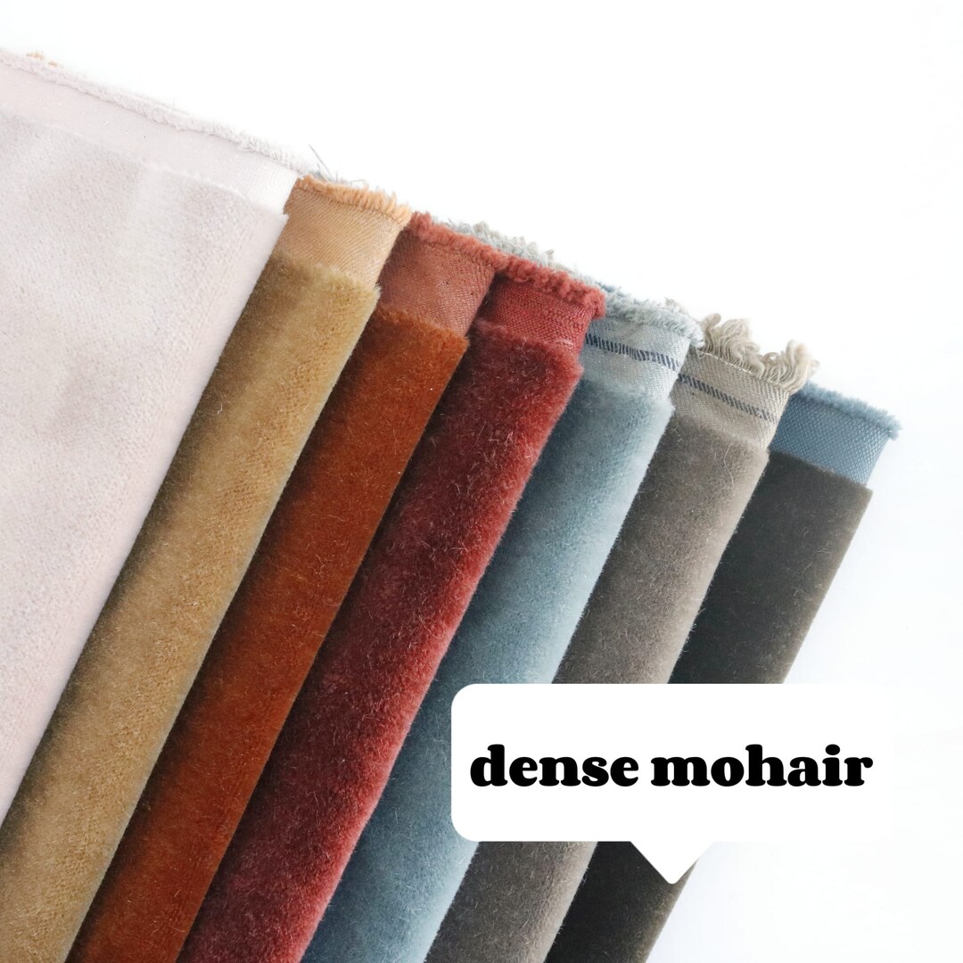 4mm Mohair Fabric Straight Short Pile Mohair Dense Pile Mini Bear ...
