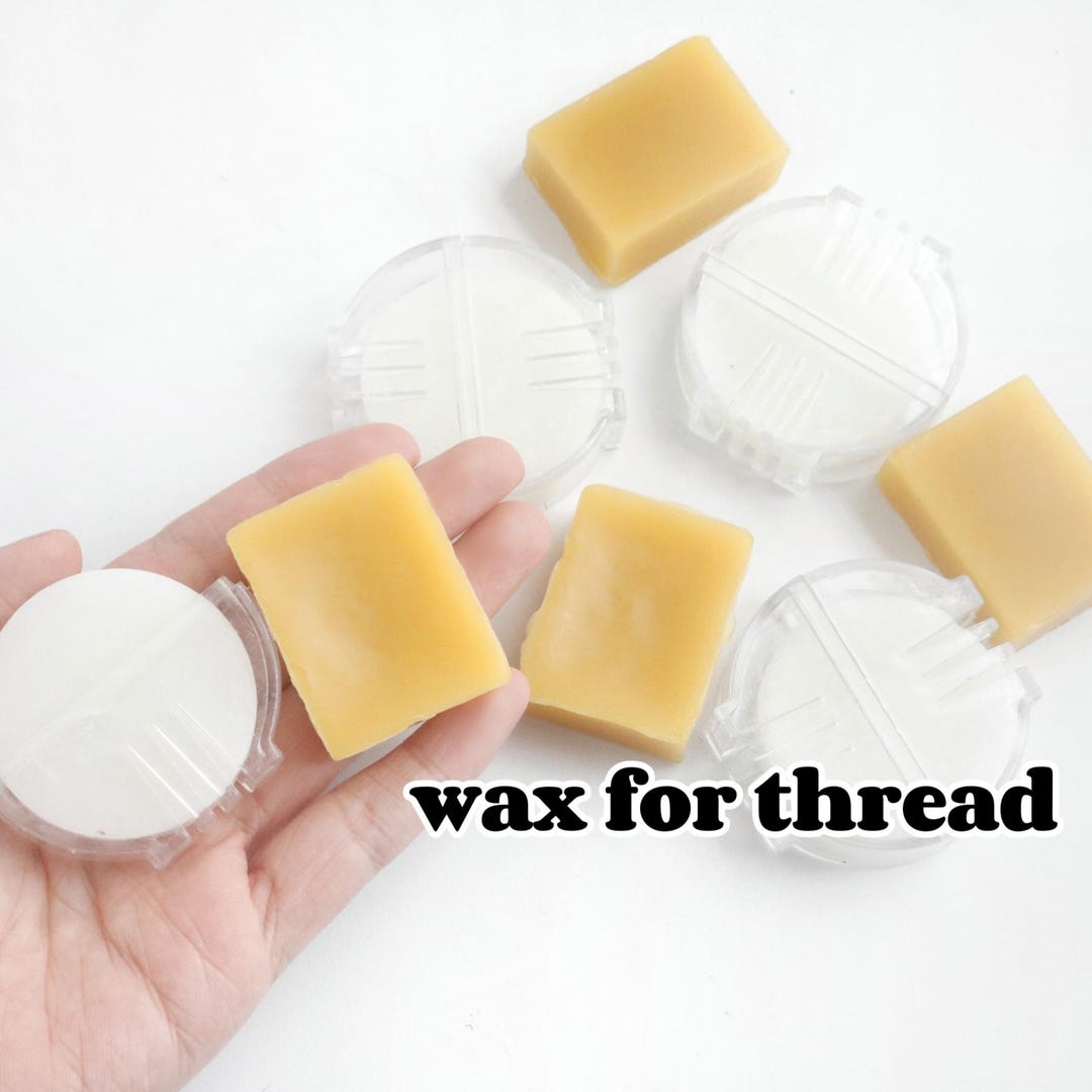 Beewax Thread Waxer for Teddy Bear Nose Embroidery Thread Conditioners ...