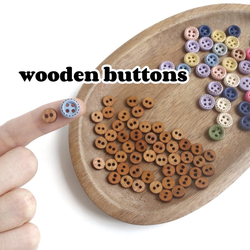 Tiny Wooden Dolls - Etsy