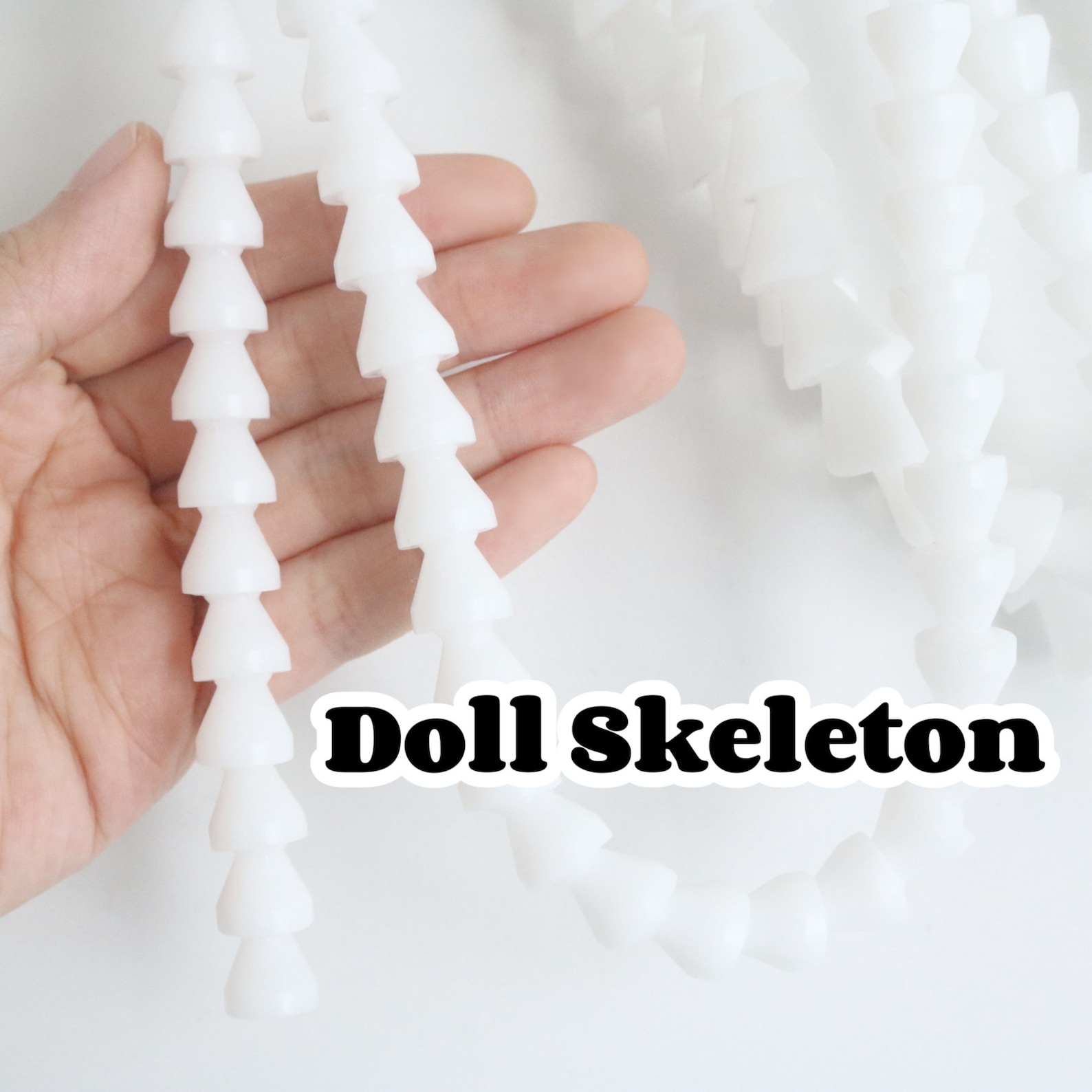 Doll Skeleton Joint Armature Joint Skeleton Toy Skeleton Supplies Soft ...