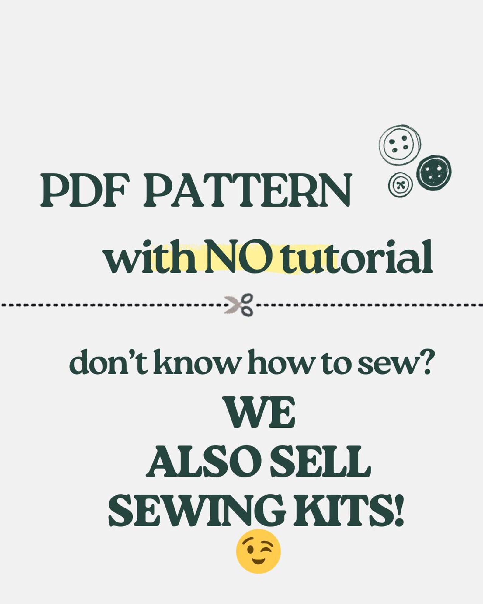 Miniature Bear Pattern to Sew Tiny Teddy Bear Sewing Pattern Mini Bear ...