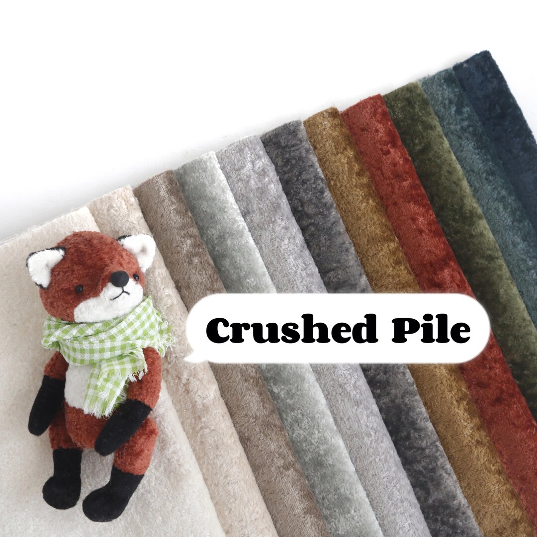 Crushed Teddy Bear Fabric Soft Toy Fabric Low Pile Teddy Bear Fabric ...