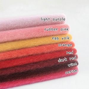 Mini Bear Fur Fabric Micro Plush Fabric for Miniature Bear Making ...