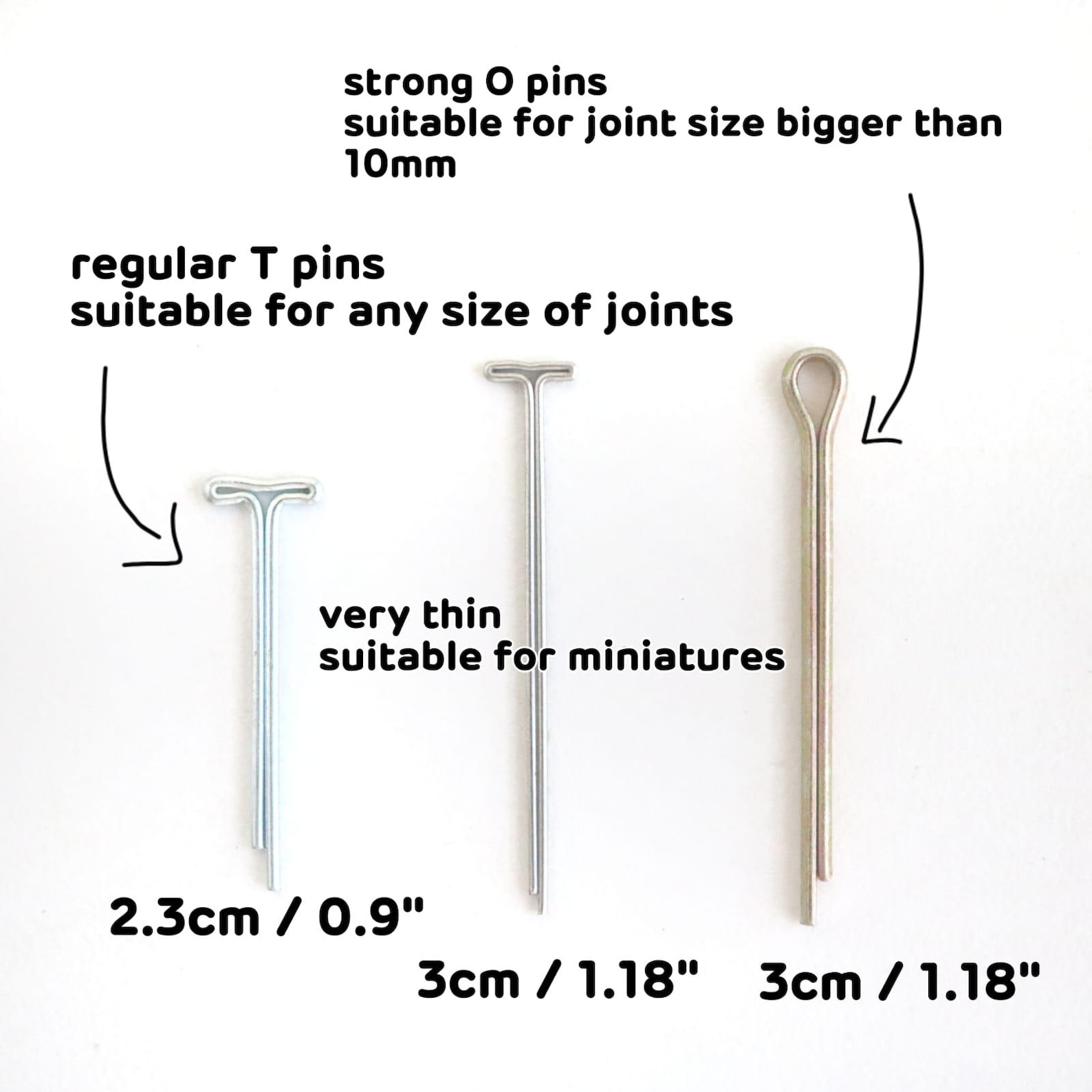 Teddy Bear Cotter Pins Cotter T Shaped Pin Joints Teddy Bear Making ...