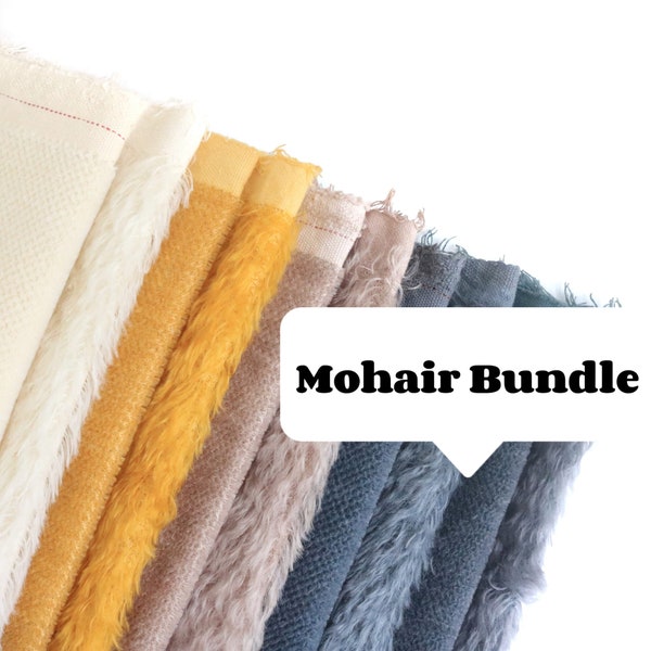 Hand Dyed Mohair Fur Fabric - Etsy