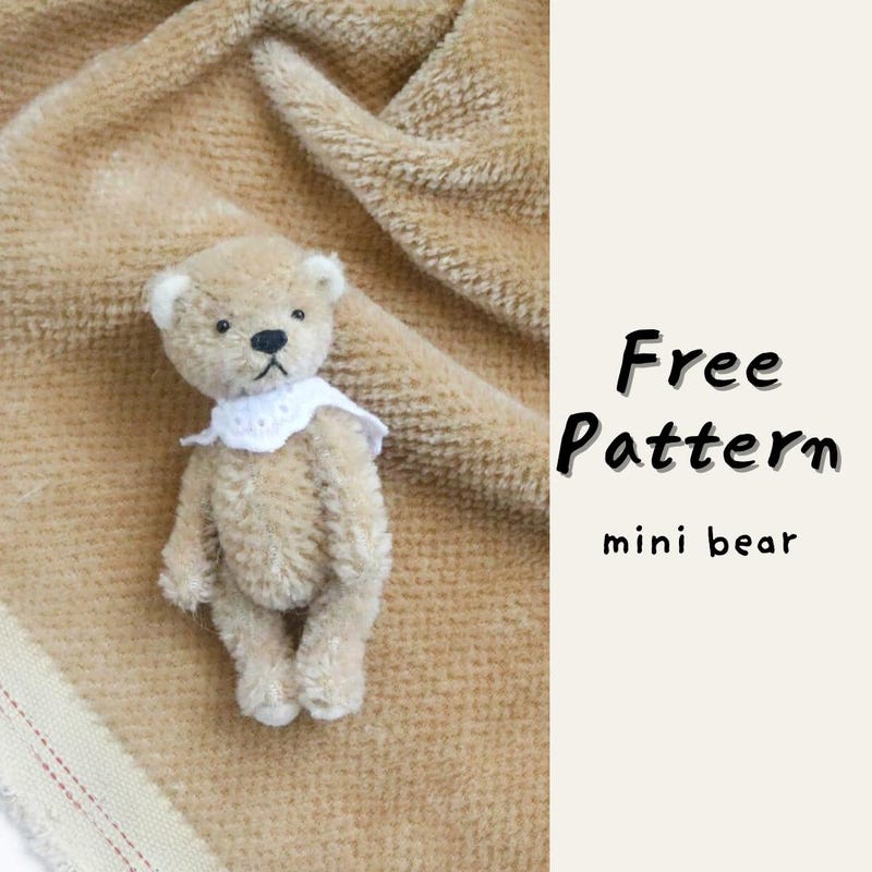 Tiny Teddies Patterns - Etsy UK