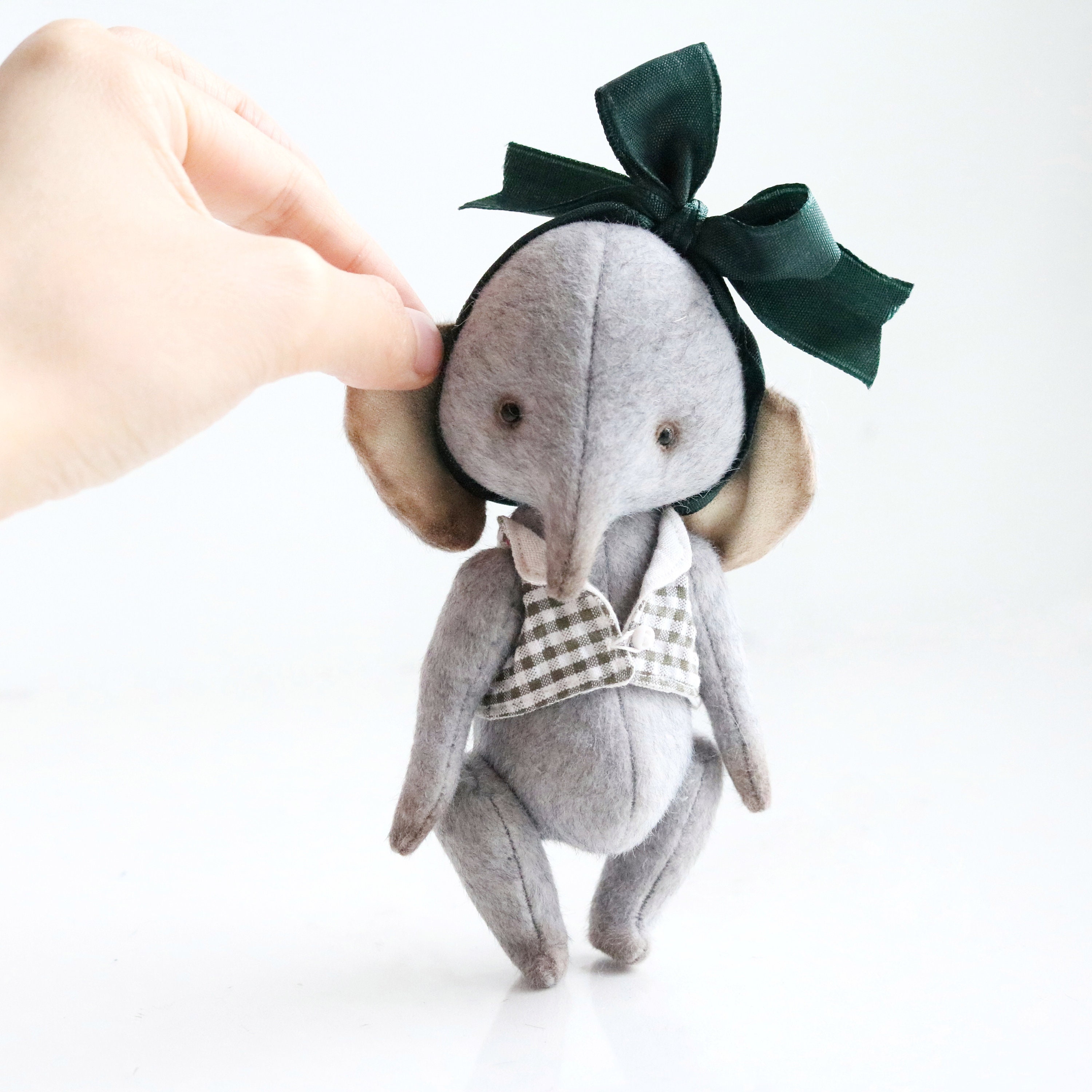 Teddy Elephant Sewing Pattern PDF Elephant Plush Toy Sewing Pattern ...