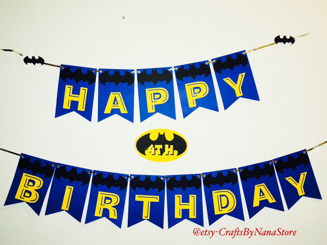 Cartoon Inspired Birthday Banner - Etsy