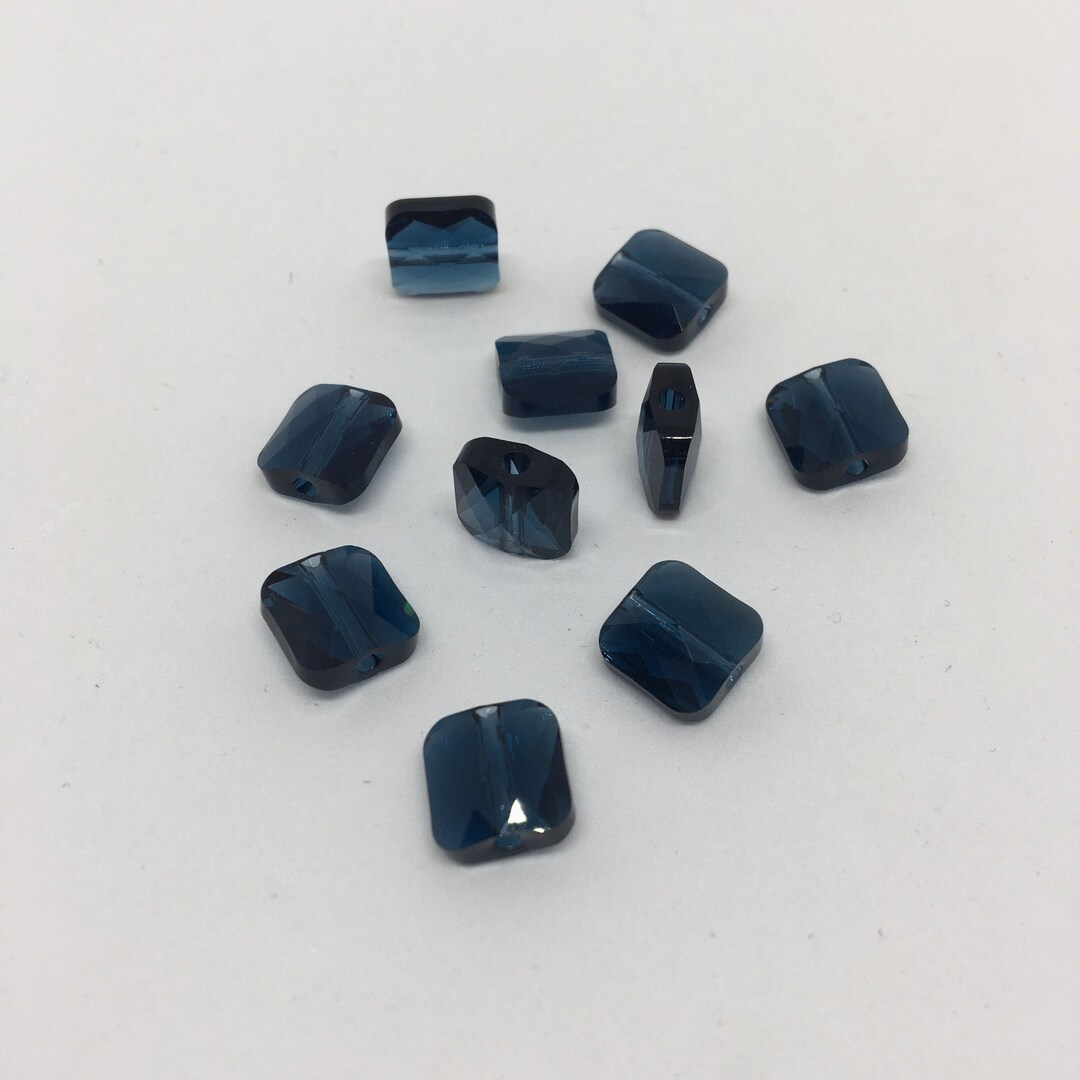 Swarovski Element Midnight Blue Crystals 8mm - Etsy