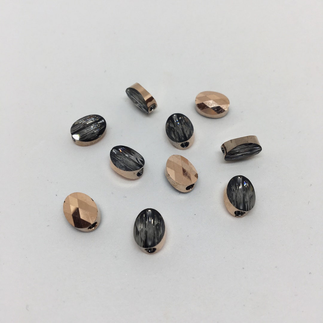 Swarovski Element Gold Pink Oval Crystals 8mm - Etsy