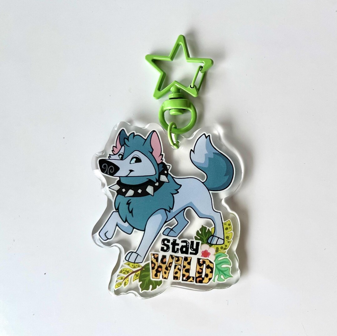 Animal Jam Play Wild Keychain - Etsy