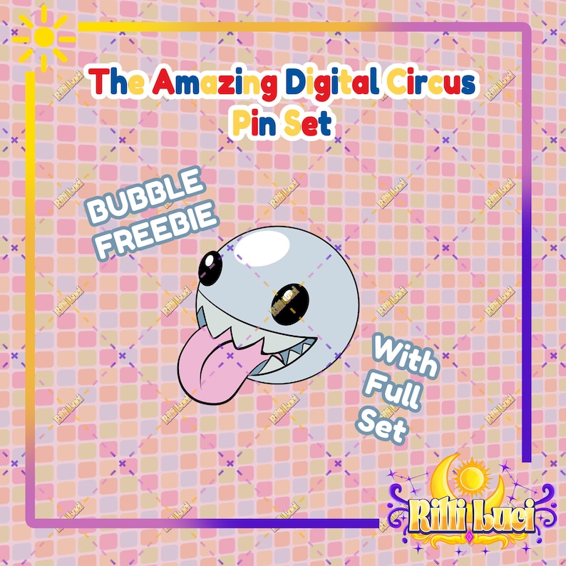 PRE ORDER - the Amazing Digital Circus Pin Set - Etsy