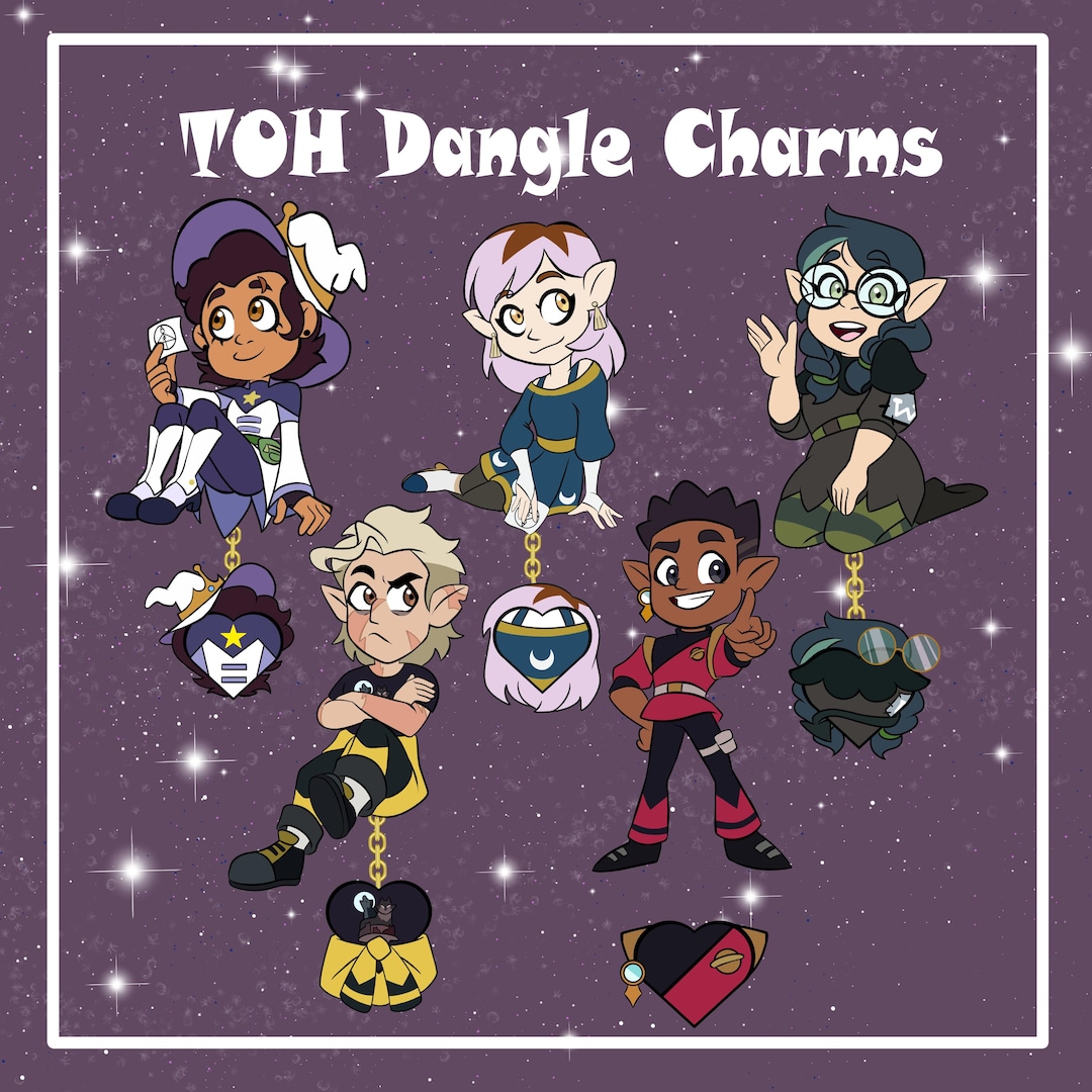 TOH Dangle Charms - Hexside Kids - Etsy
