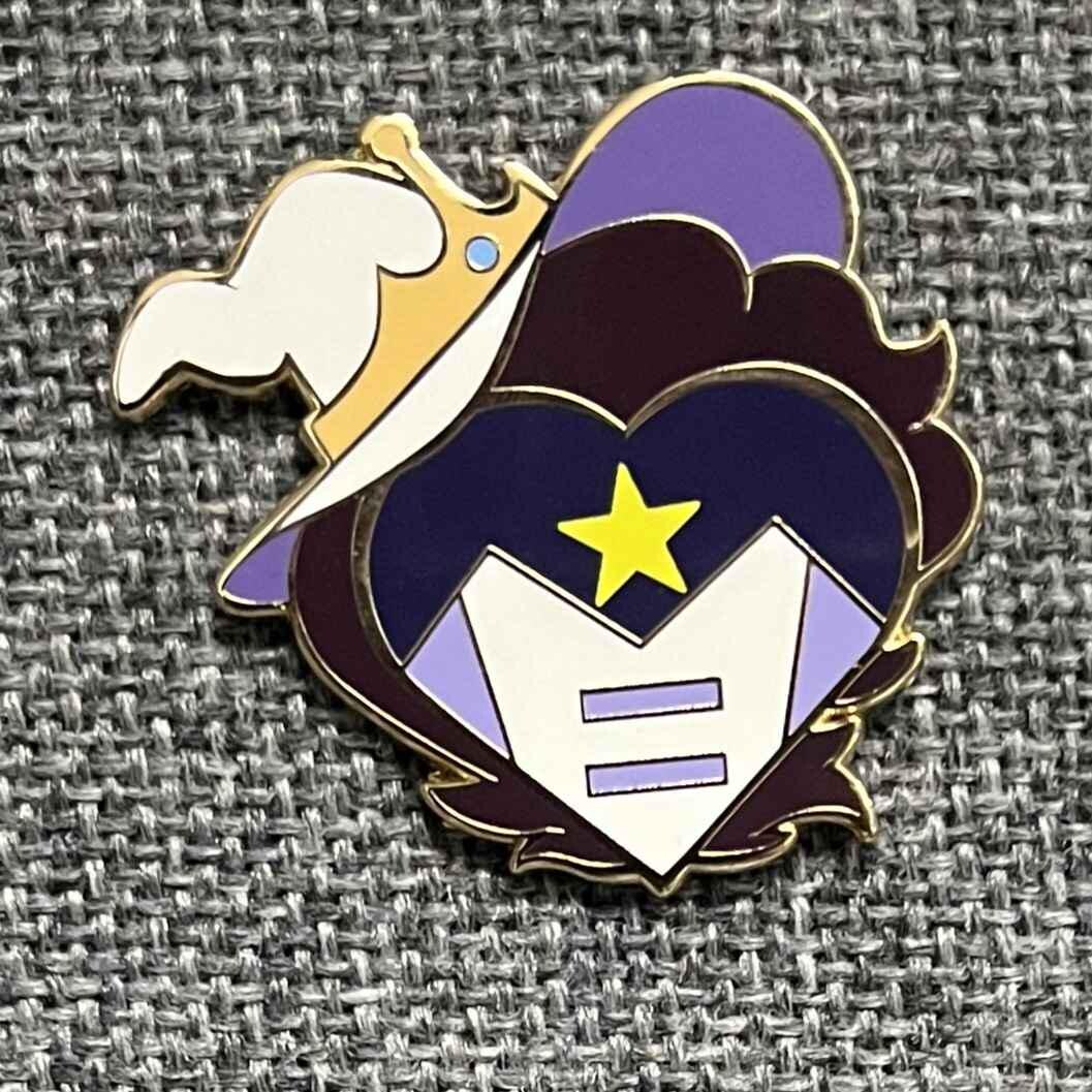 TOH Heart Enamel Pins - Hexside Kids - Etsy