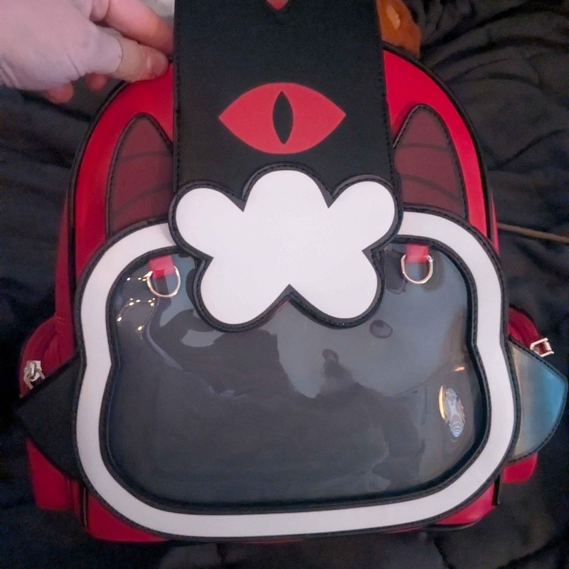 Black and Red Ita Bags - Etsy