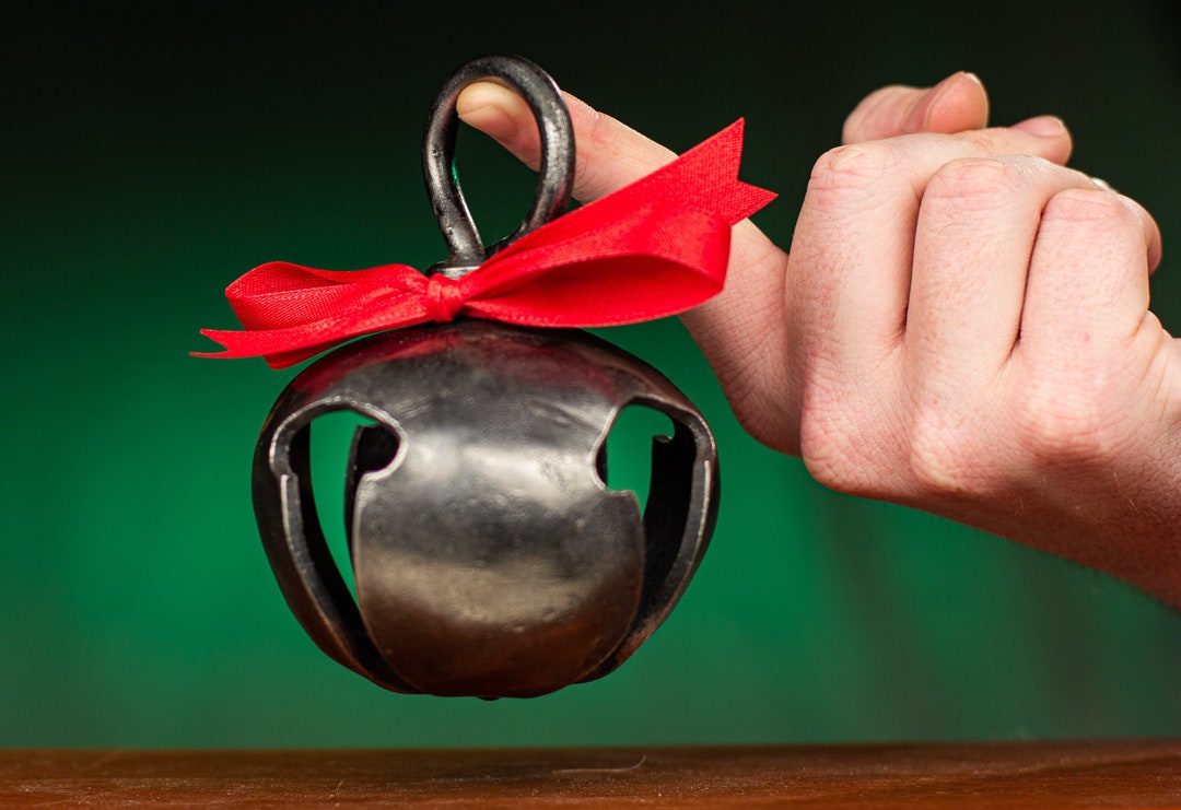 Jumbo Sized Hand Forged Sleigh Bell - Etsy