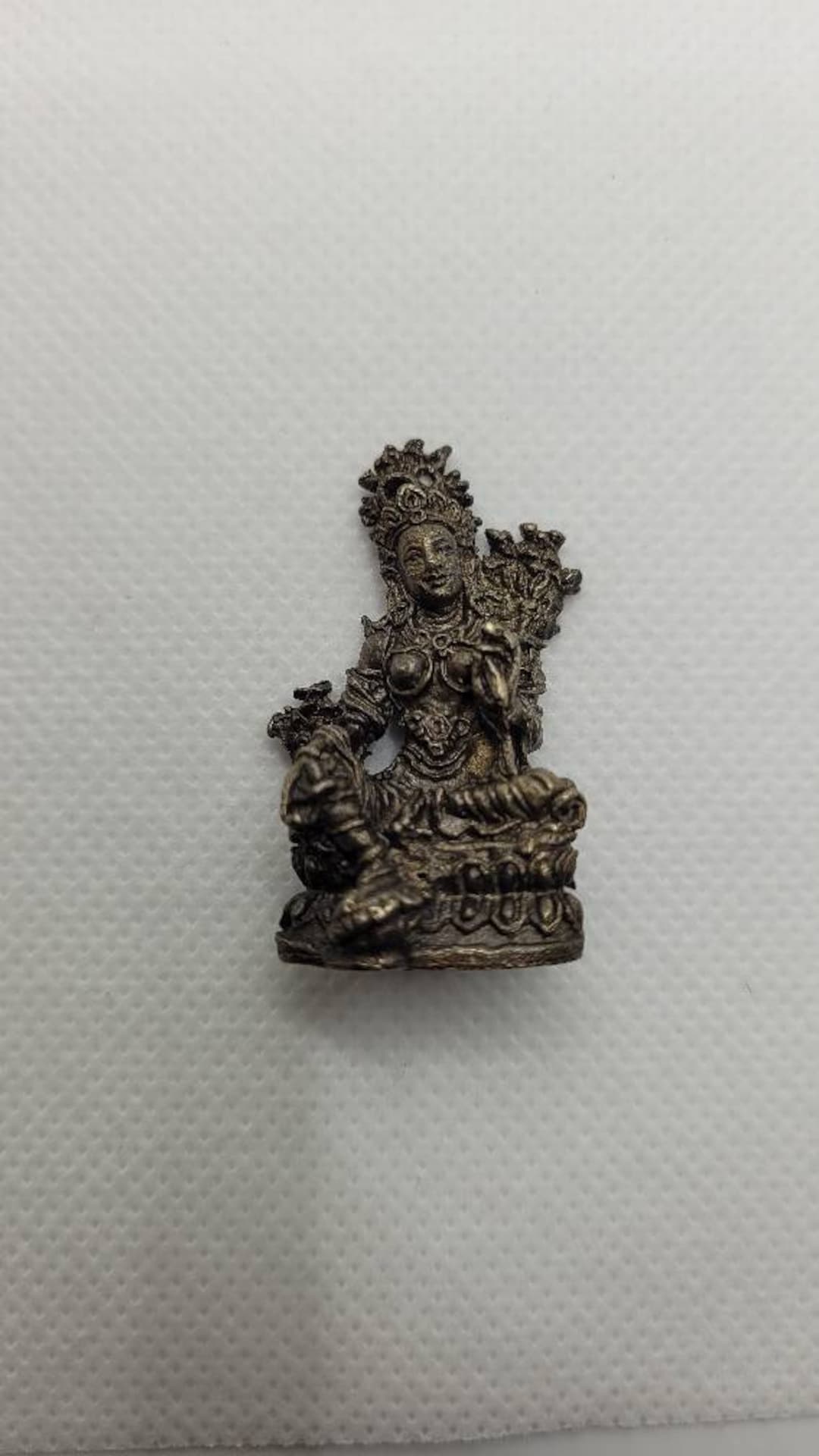 Mini Statue of Green Tara | Dolma | Green Tara | - Etsy